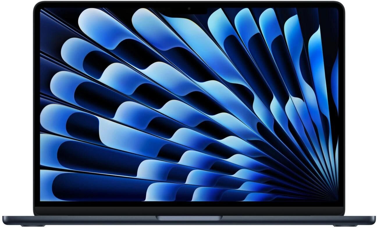 Ноутбук Apple MacBook Air A3449 M5 10 core 24Gb SSD1Tb/10 core GPU 13.6" Liquid Retina (2560x1664) macOS midnight WiFi BT Cam (MDHG4LL/A)
