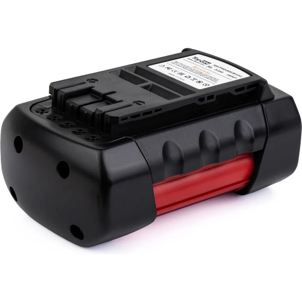 Аккумулятор TopON для Bosch 36V 5.0Ah (Li-ion) PN: F016800346 TOP-PTGD-BOS-36-5.0-Li, ваших инструментов, эффекта памяти