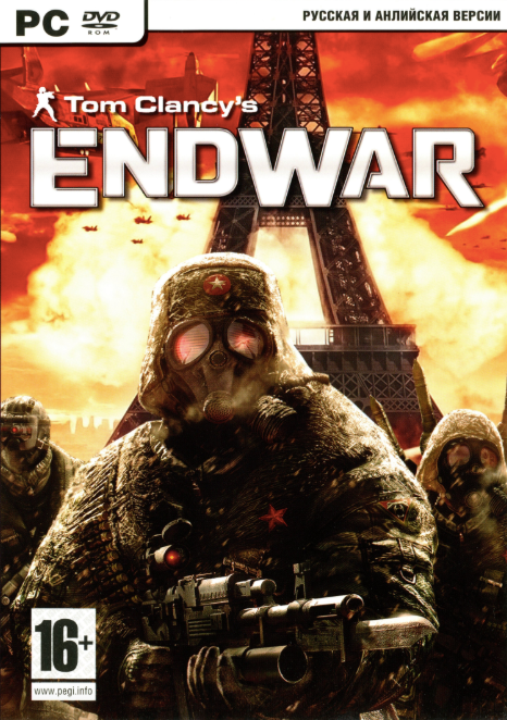 Игра для компьютера: Tom Clancy's EndWar (DVD-box) русская версия