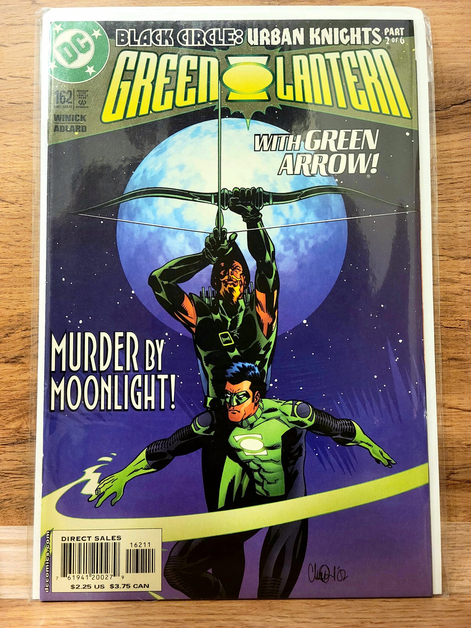 Green Lantern 162. Оригинальный Комикс