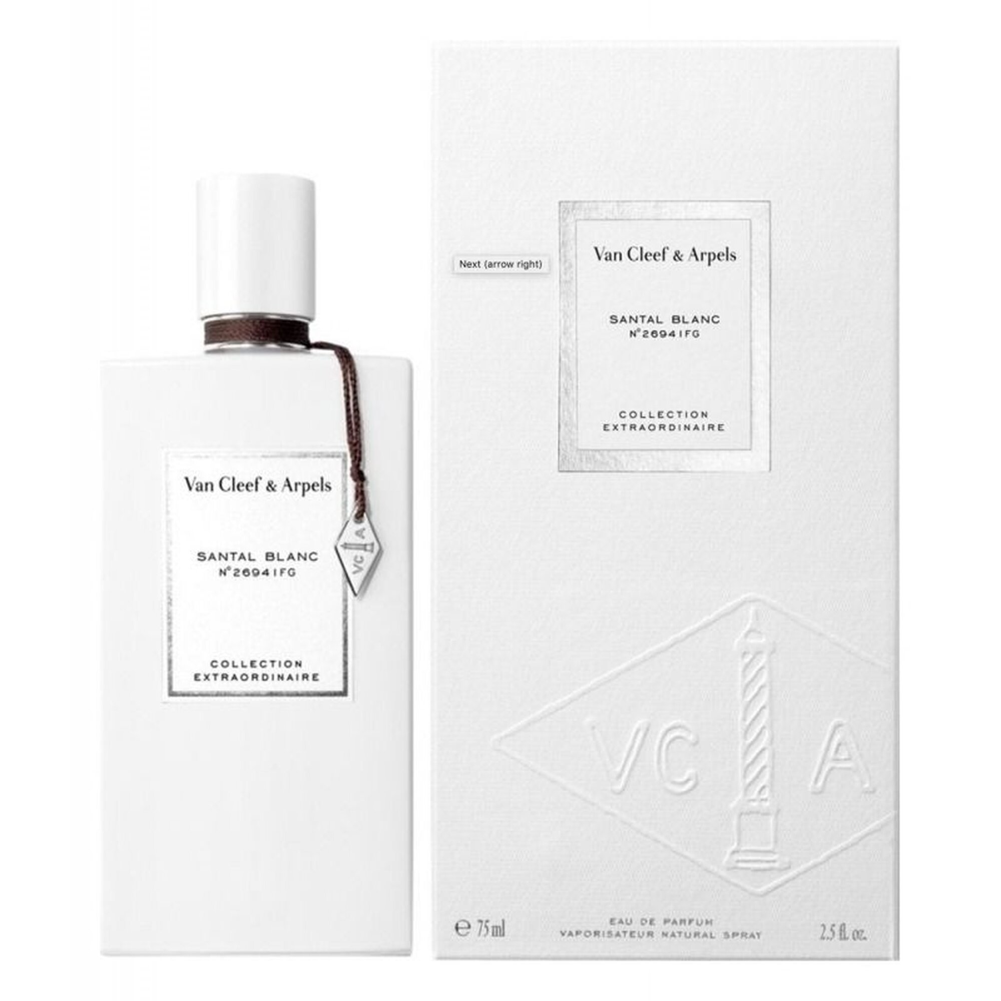 Van Cleef & Arpels Collection Extraordinaire Santal Blanc Парфюмерная вода унисекс 75 ml