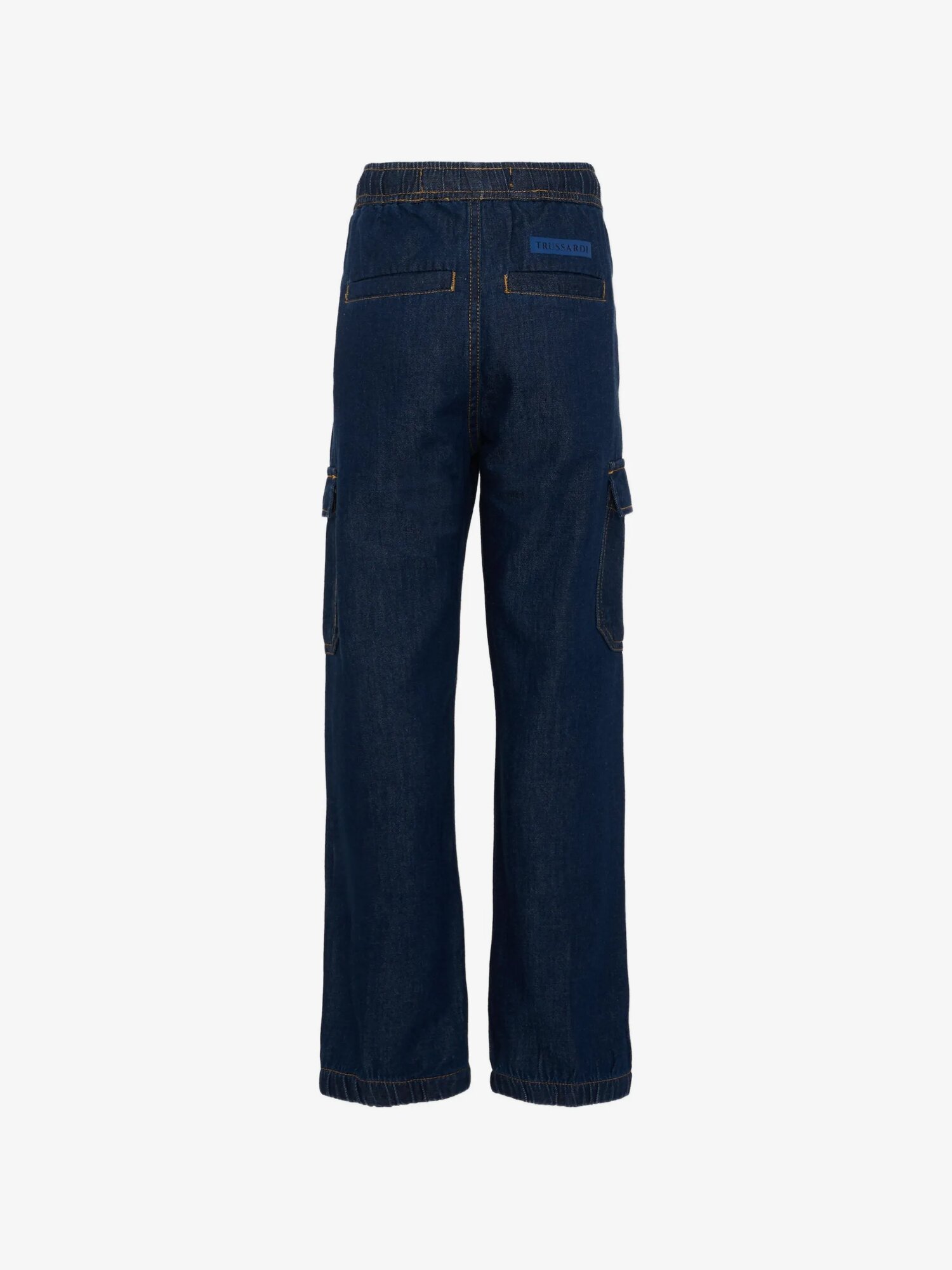 Шорты TRUSSARDI Junior Elasticated-waistband cargo pants, размер 12 лет, синий — фото 1