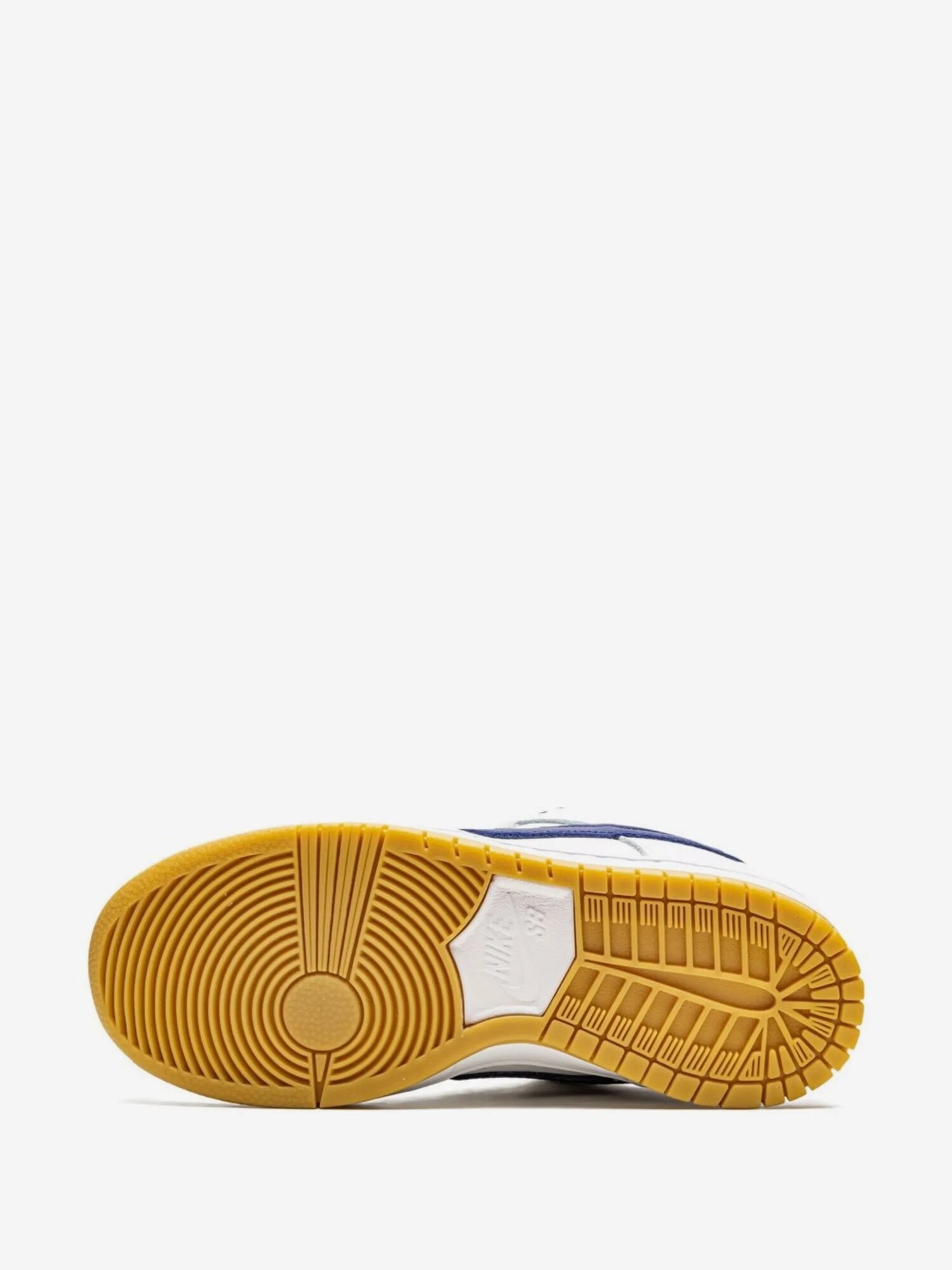 Кроссовки NIKE SB Dunk Low Pro Iso, размер 13 US, white — фото 1