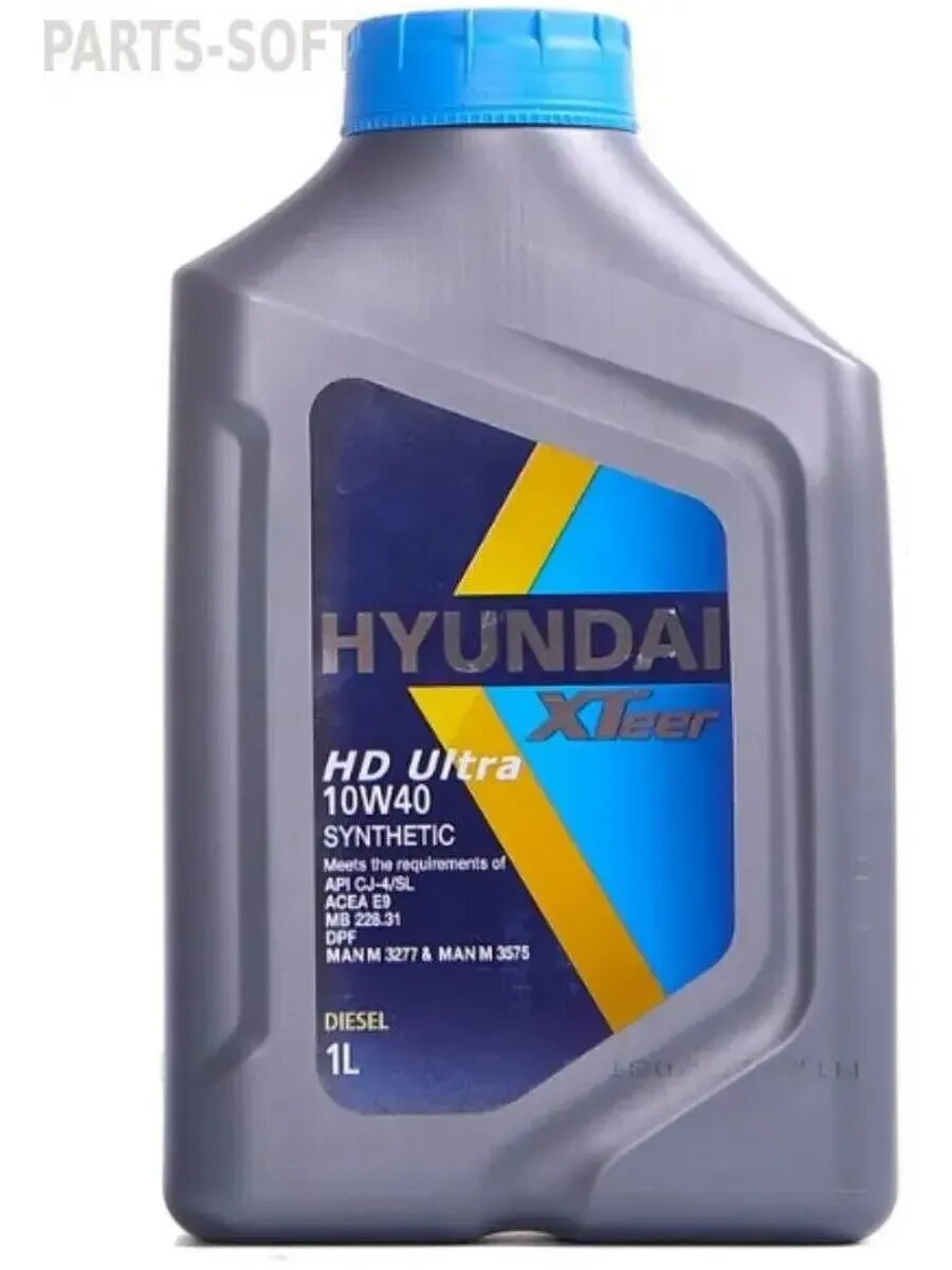 HYUNDAI-XTEER 1011227 HYUNDAI XTeer HD Ultra 10W40 (1L)_ мот