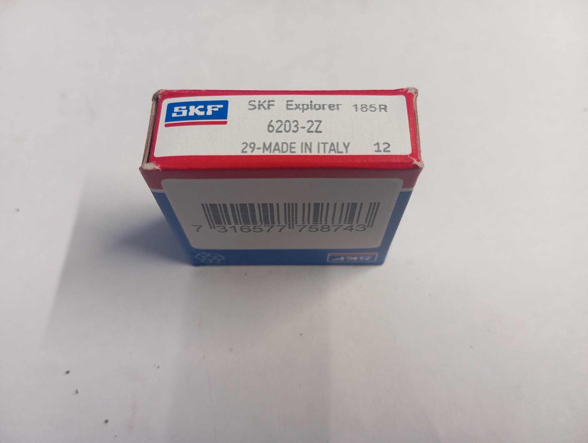 Подшипник SKF 6203-2Z производства италия оригинал