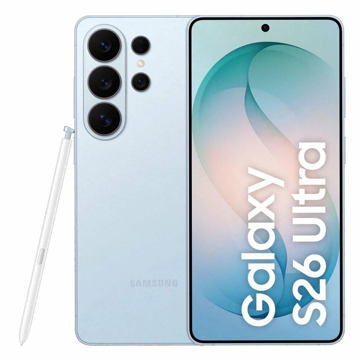 Смартфон Samsung Galaxy S26 Ultra 12/512GB, Dual: nanoSIM+eSIM, Sky Blue (небесно-голубой)