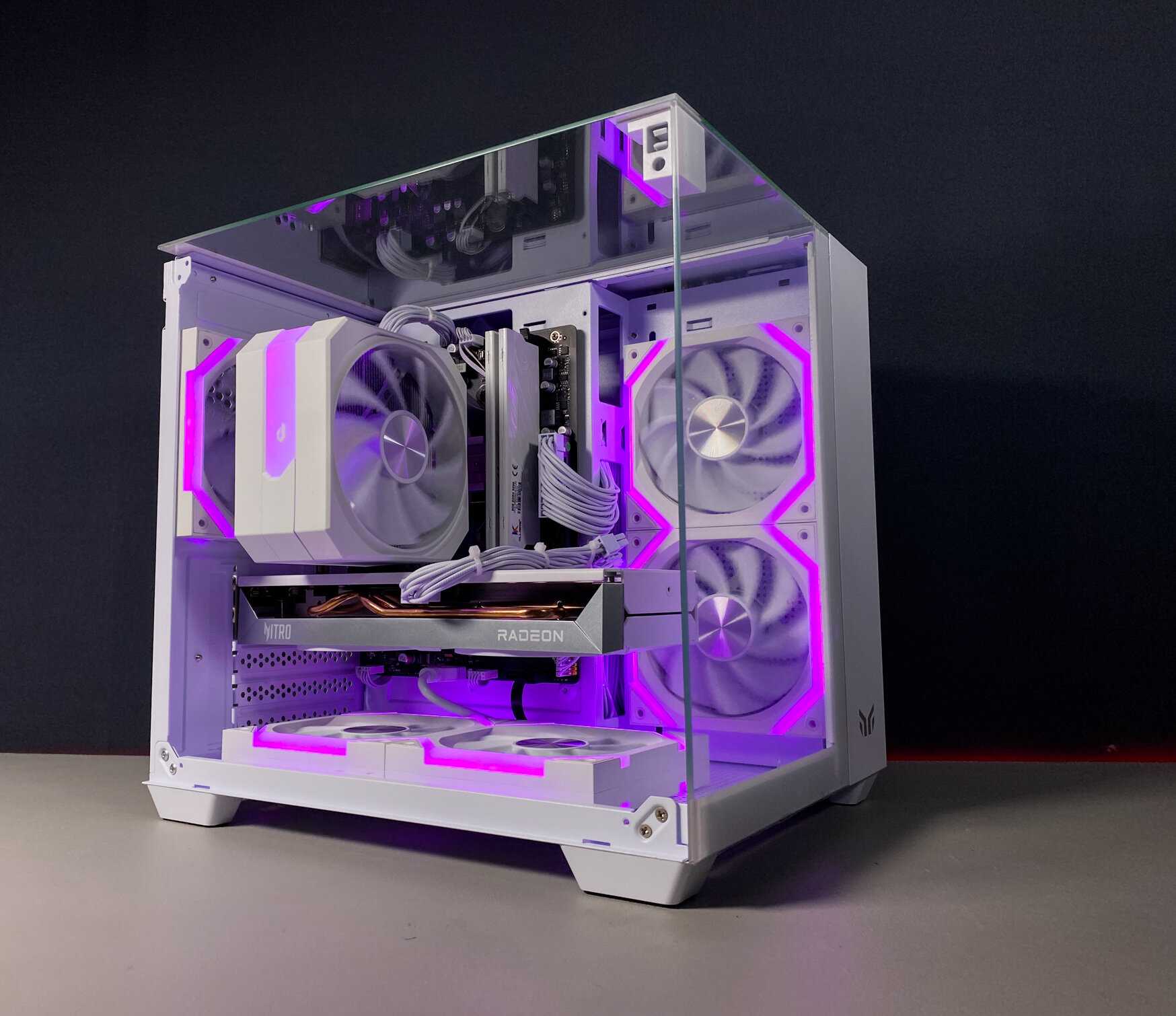 Игровой Компьютер AMD Ryzen 5 5500 6/12*3.60-4.20GHz/RX9060XT-8Gb/16Gb/SSD500Gb/650W