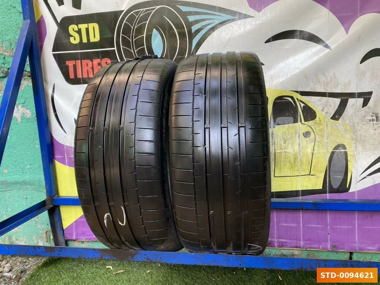 Комплект (2 шт) летних БУ шин Continental ContiSportContact 6 255/40 R20 40% износ 8247176018