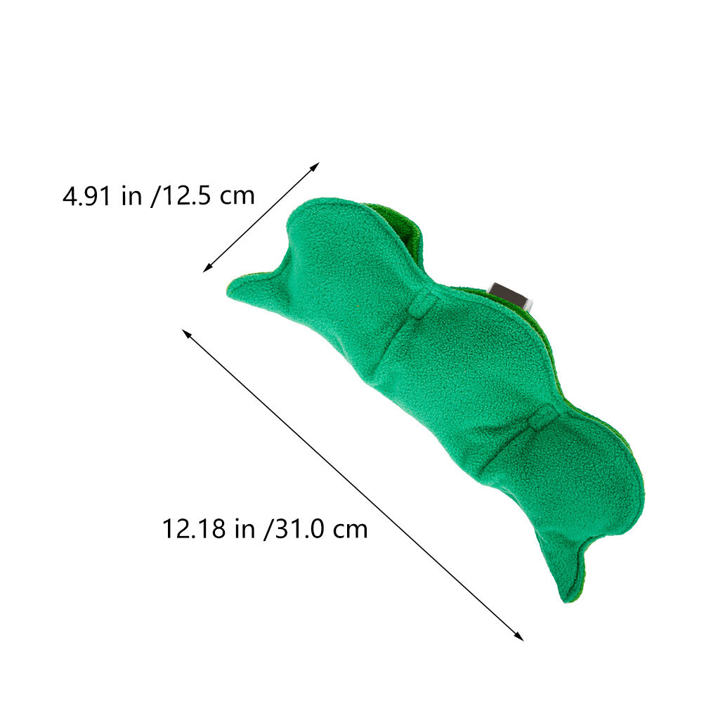 Игрушка Для Собак Формы Горошка Из Прочного Материала Зеленого Цвета 12 5X31CM