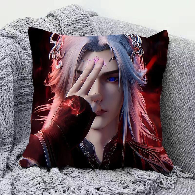 Противостояние святого Renegade Immortal Подушка Сянь Ни, 2D подушка Ван Лин Xian Ni Wanglin 45*45cm