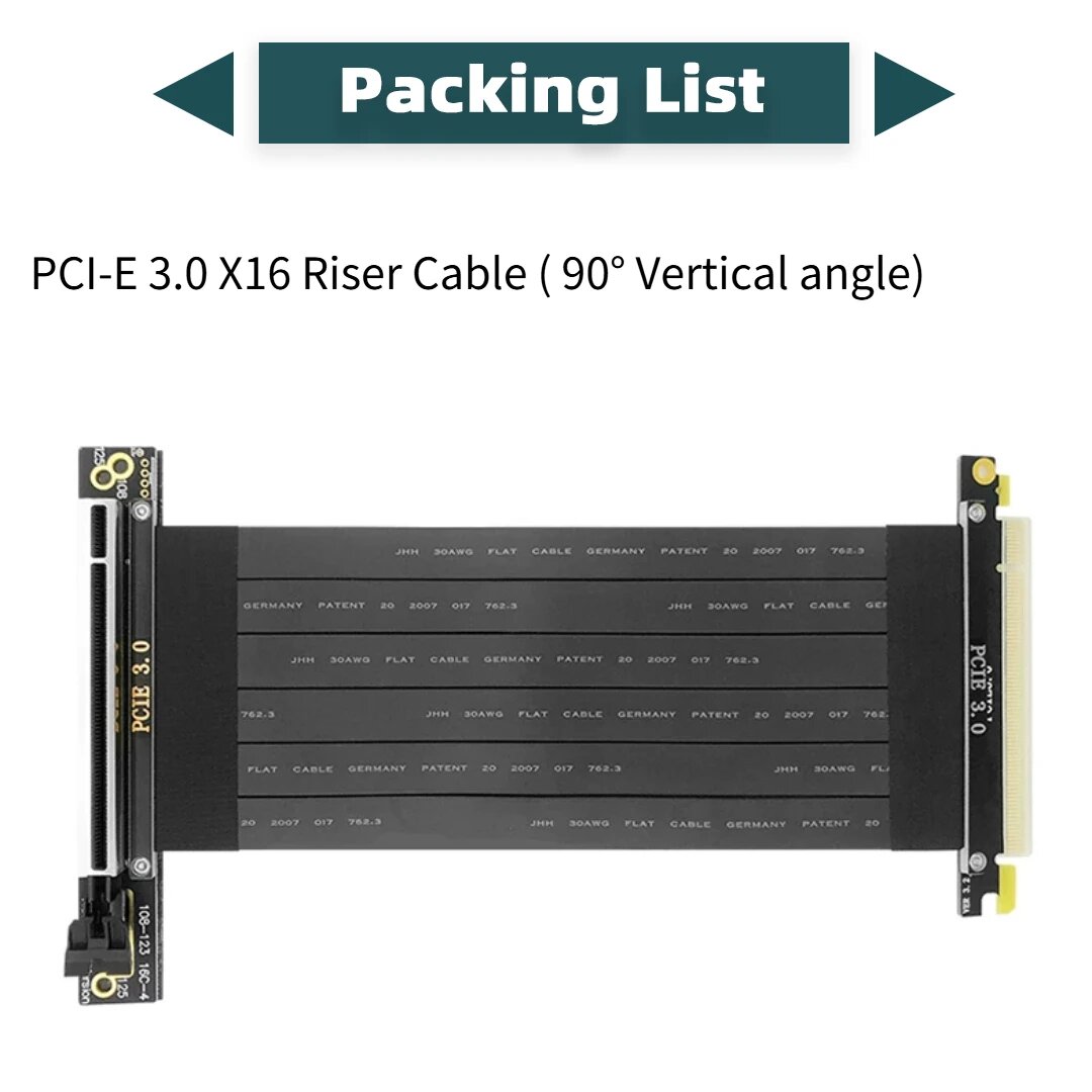 Удлинитель PCIe x16 ADT-Link R33SF, 0.1m