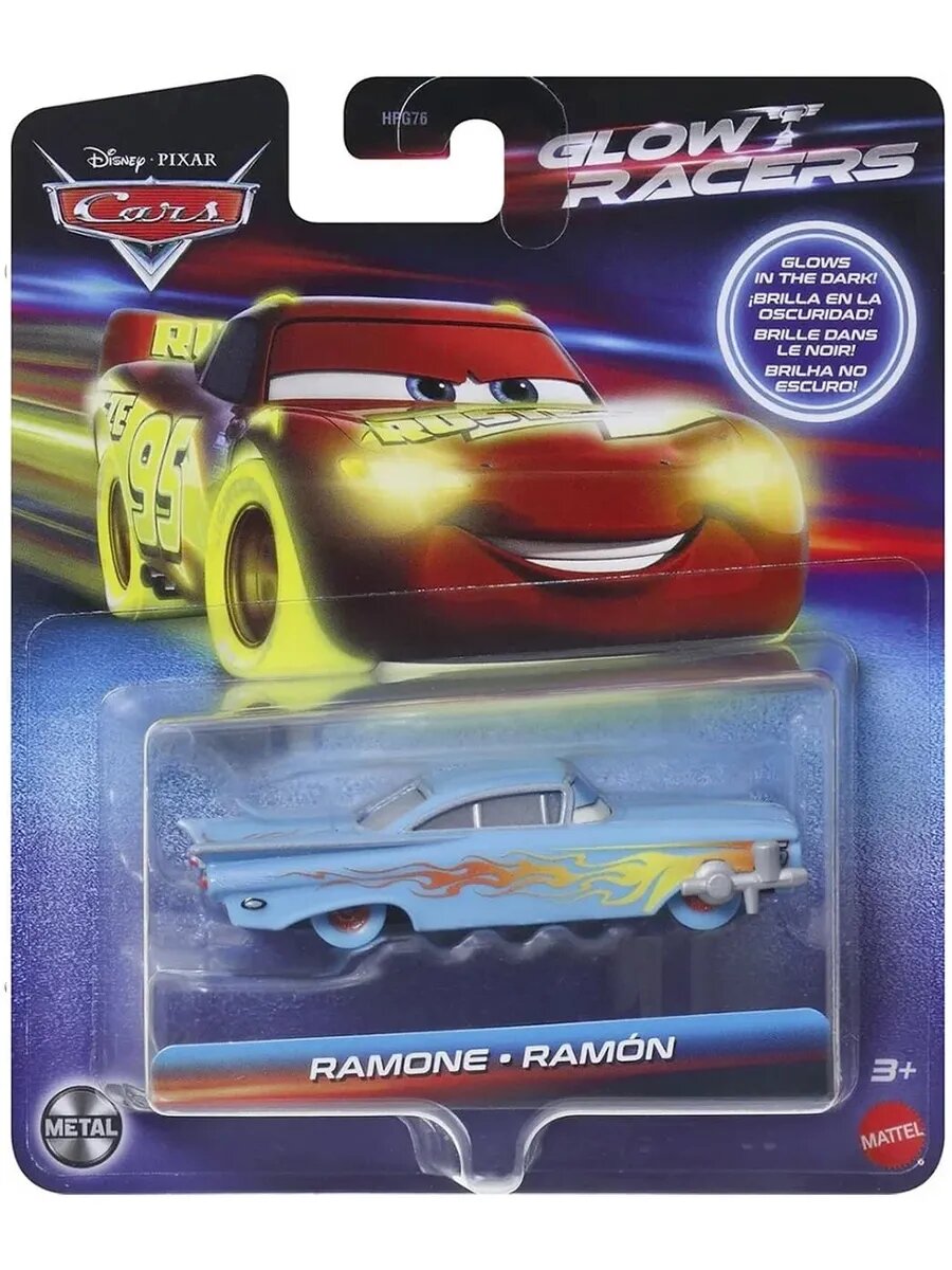 Glow Racers Машинка Рамон HPG79