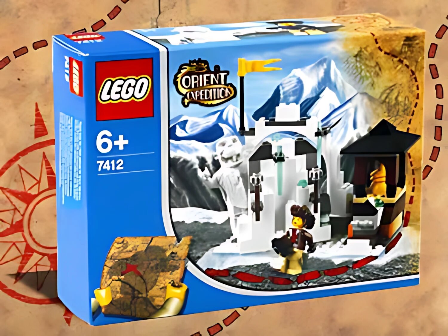 Конструктор LEGO Adventurers 7412 Убежище снежного человека