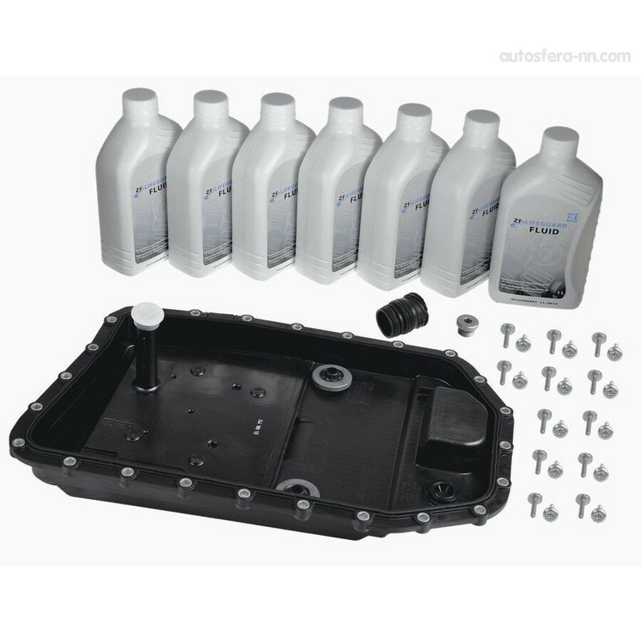 ZF PARTS 1071298033 Набор для замены масла в АКПП 6HP19/6HP21 BMW 1 E81 2006-12, 3 E90 2005-11, 5 E60 2003-10, 7 E65 2003- 3.0, F01 2008- 3.0/4.0, X3 2004- 3.0/2.0D, X5 E70 3.0/3.0D 2007-08 X6 E71 2008- 3.5