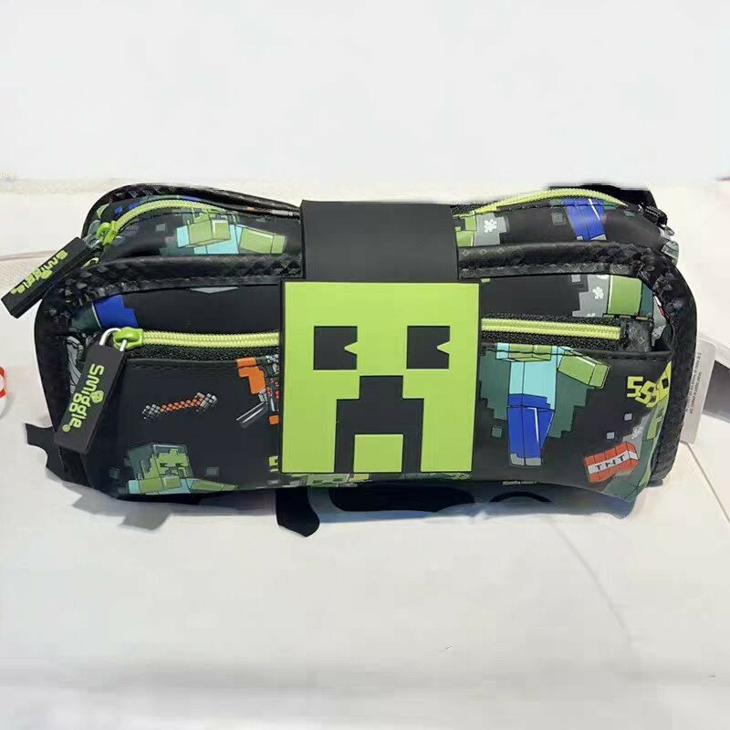 Сумка-пенал Smiggle с темой My World: Большой объем для школьных принадлежностей, идеально для учеников, яркий и