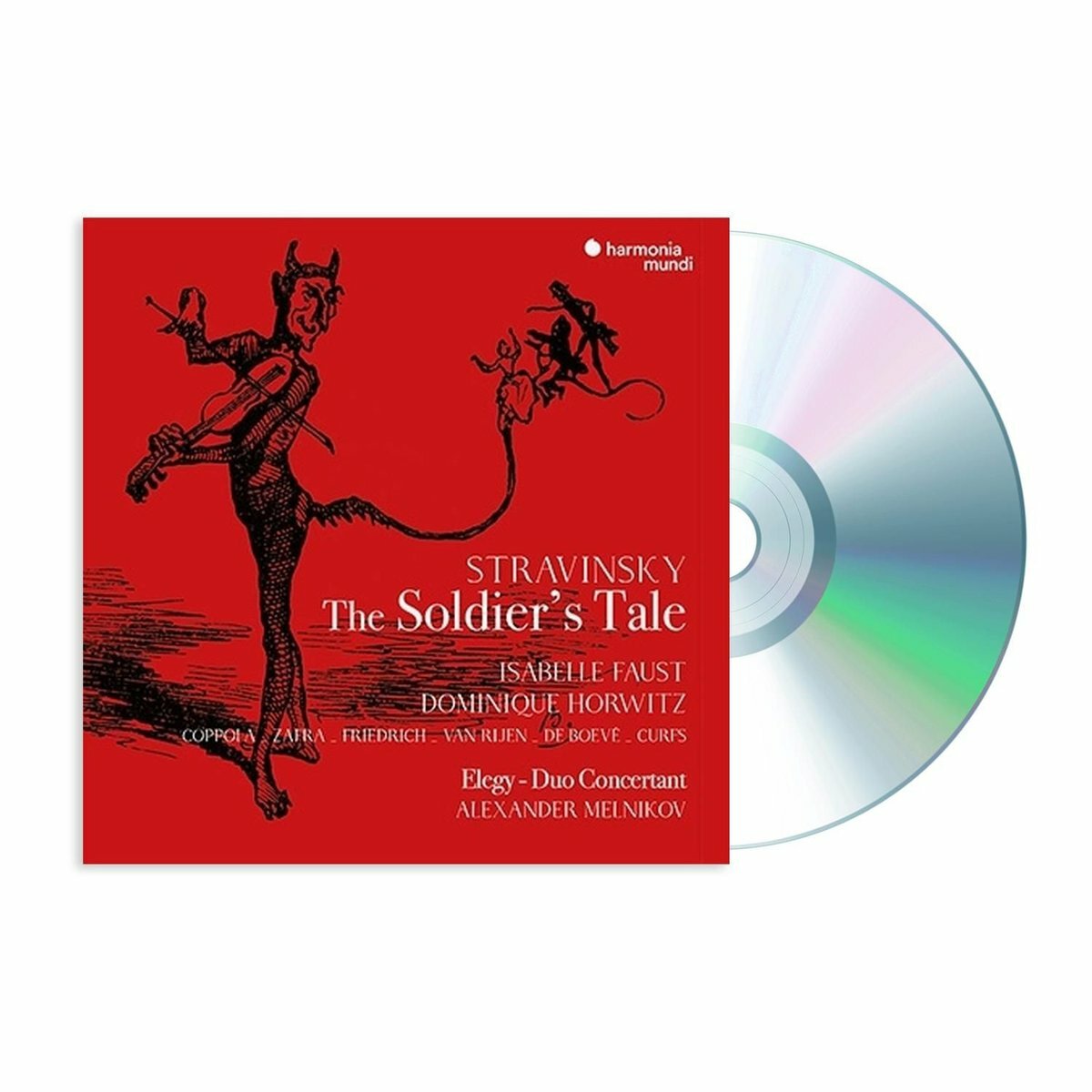 Музыка CD Isabel Faust - Stravinsky: A Soldier's Tale/Isabelle Faust
