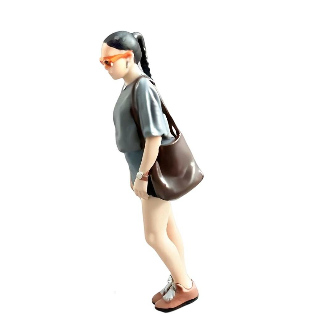 Фигурка из смолы 1/64 для диорамы, Розовый