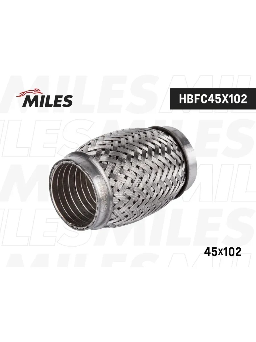Гофра глушителя 45 x 102 внутренний металлорукав, арт. HBFC45X102