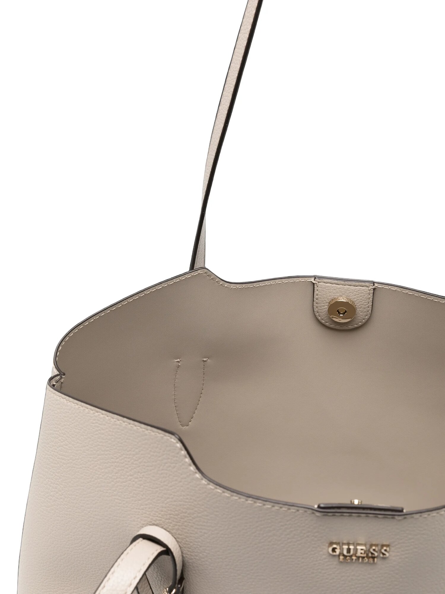 Сумка GUESS Grained leather tote bag — фото 1