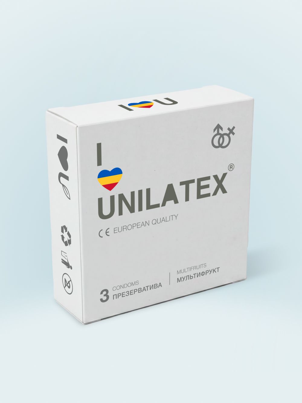 Презервативы UNILATEX Multifruits, 3 шт.