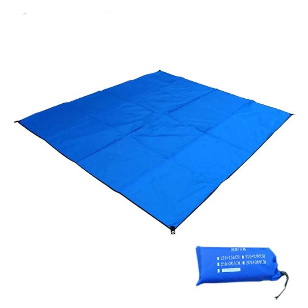 Водонепроницаемый напольный брезент Oxford 210D 210x150 см Blue-210x150cm
