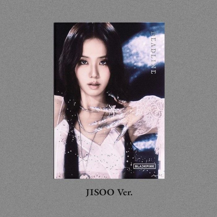 BLACKPINK 3-й мини-альбом DEADLINE SILVER Ver.JISOO