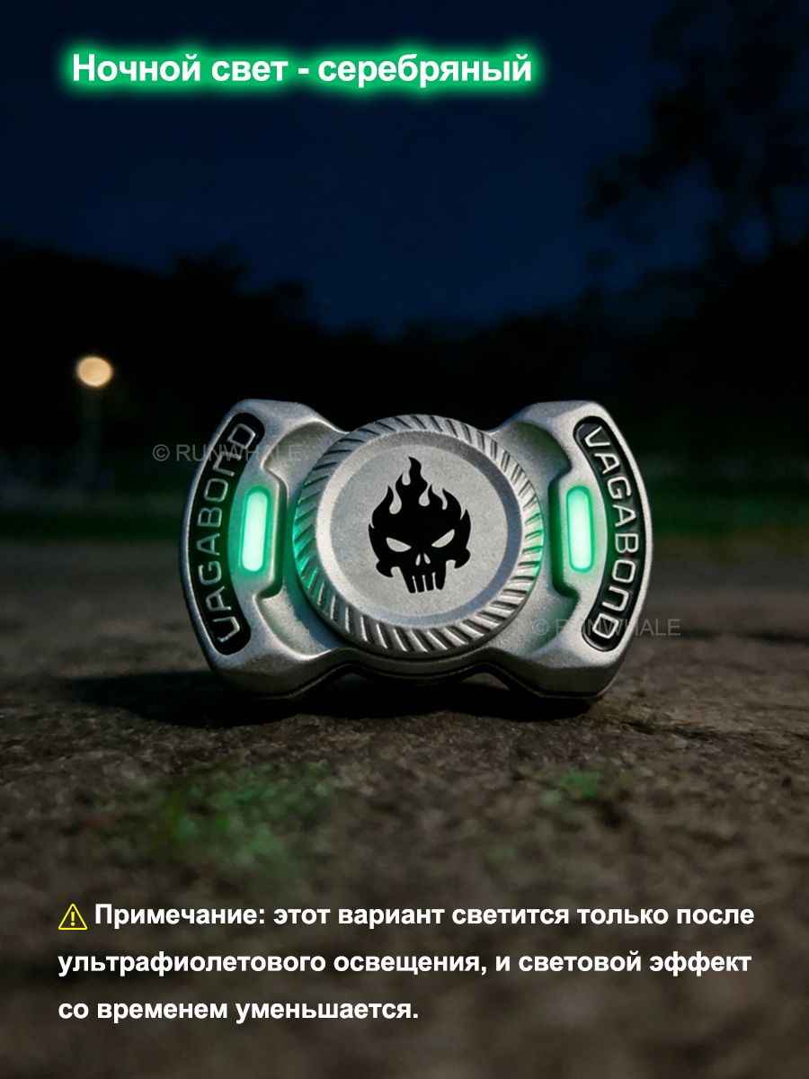 Тройная игрушка-антистресс "3 в 1": вертушка для пальцев, снимающая тревогу и нервозность. Идеальный подарок для взрослых в офис и на праздник. Тактильная крутилка для рук.