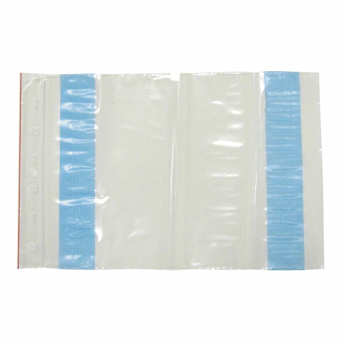 Пакет почтовый C5 Amerplast Suominen Zip-Lock (165x230, стрип) белый, прозрачный полиэтилен, 500шт.
