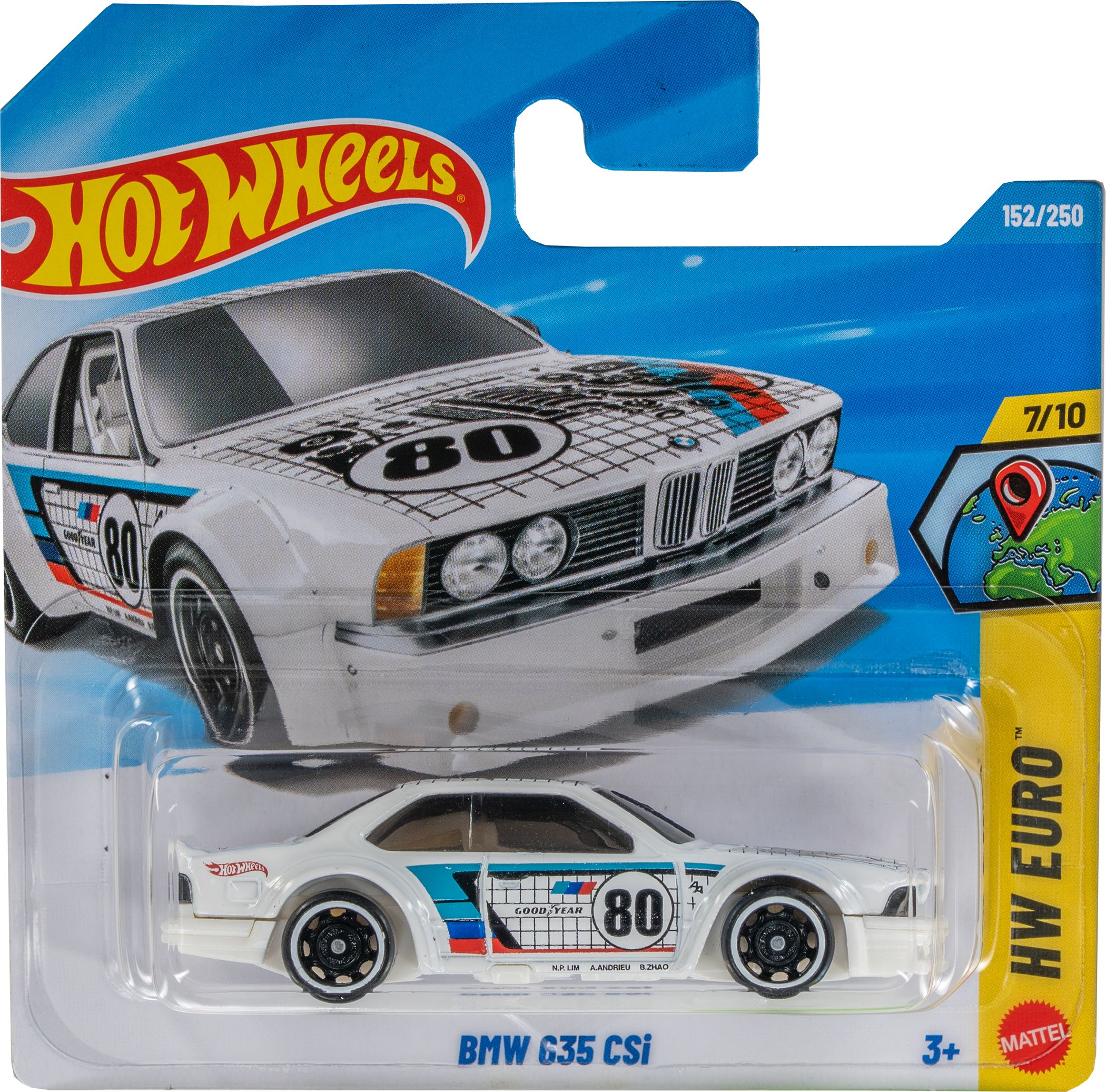 Машинка Hot Wheels BMW 635 CSi