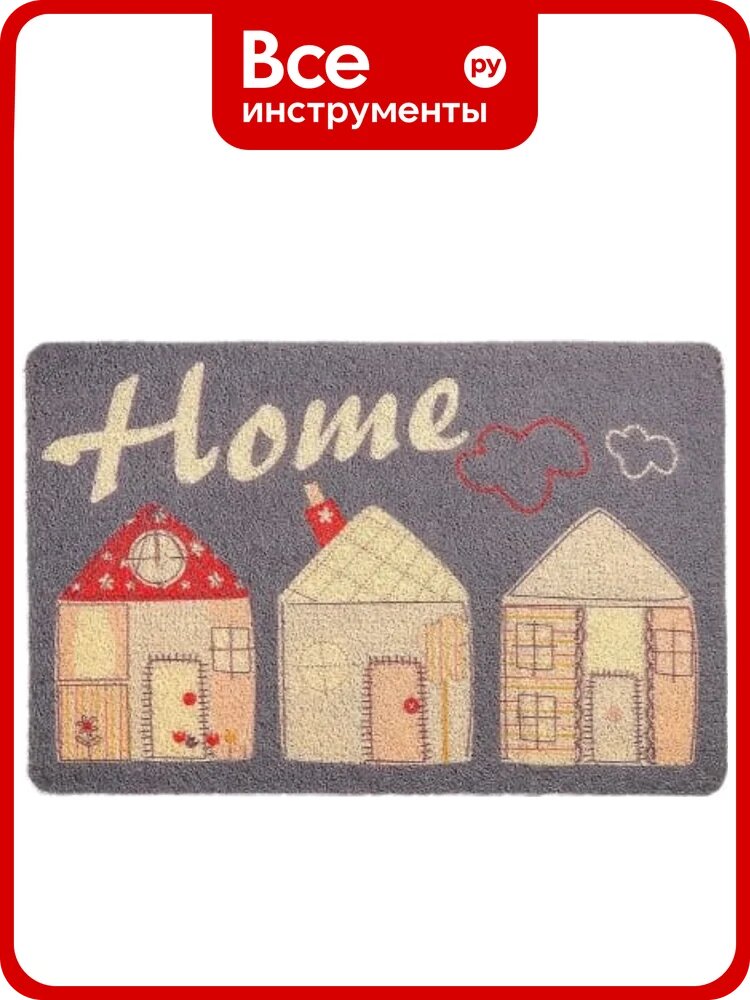 Придверный коврик Доляна Home 37x58 см 2583171