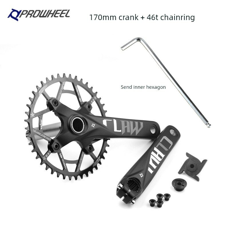 PROWHEEL 170 мм 46Т кривошип с звездой (Haomeng)