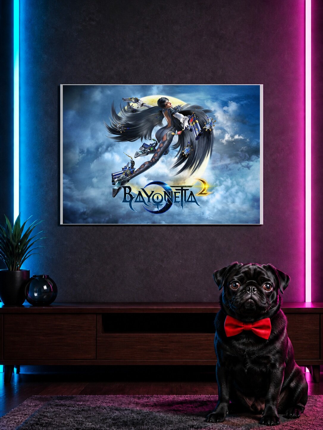 Плакат Bayonetta — легендарная игровая вселенная A3