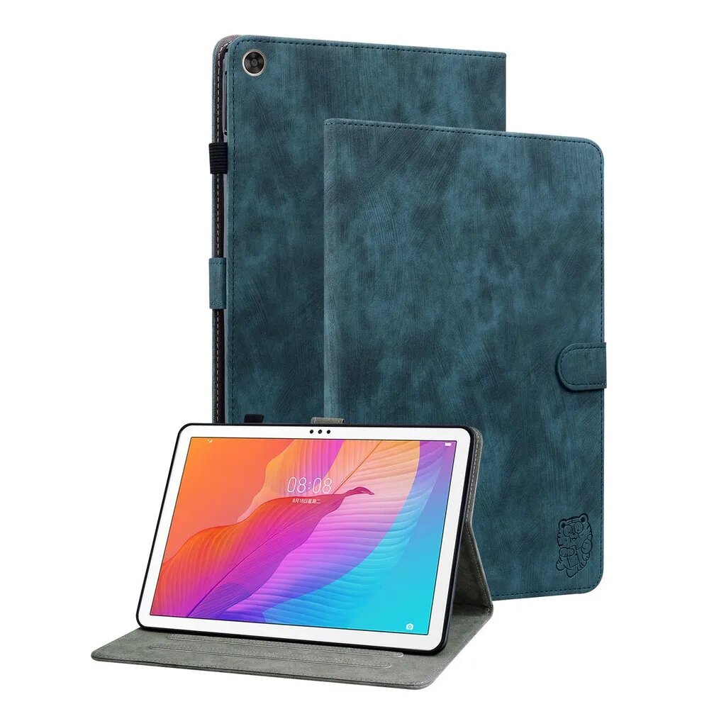 Чехол для Huawei MatePad T10, T10s, Huawei MatePad C5e, Honor Pad X8 X8 Lite (10.1") / Хуавей Мейтпад Мате Пад Т10 Т10s С5е Хонор Пад Х8 Лайт Роскошный кожаный чехол для планшета