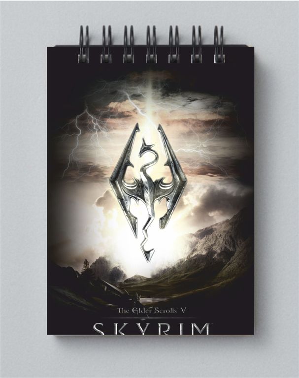 Блокнот The Elder Scrolls V: Skyrim / Древние свитки 5: Скайрим №7, А6