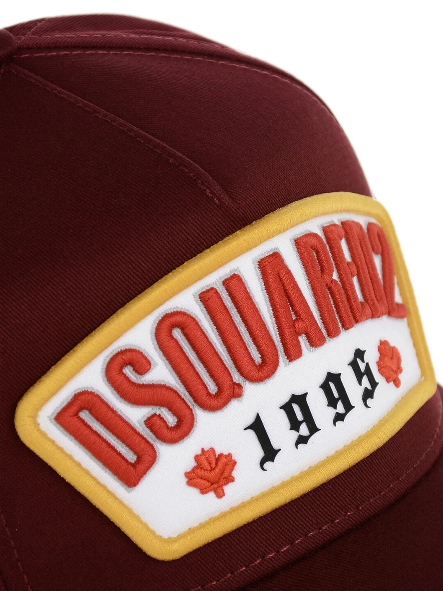 Кепка DSQUARED2 Logo baseball cap для мальчиков, размер OneSize, красный — фото 1