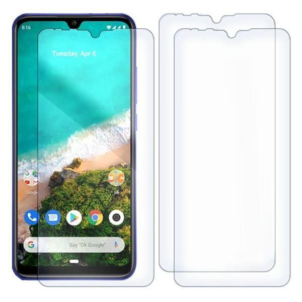 Комплект из 3-x защитных гибридных стекол Krutoff для Xiaomi Mi A3
