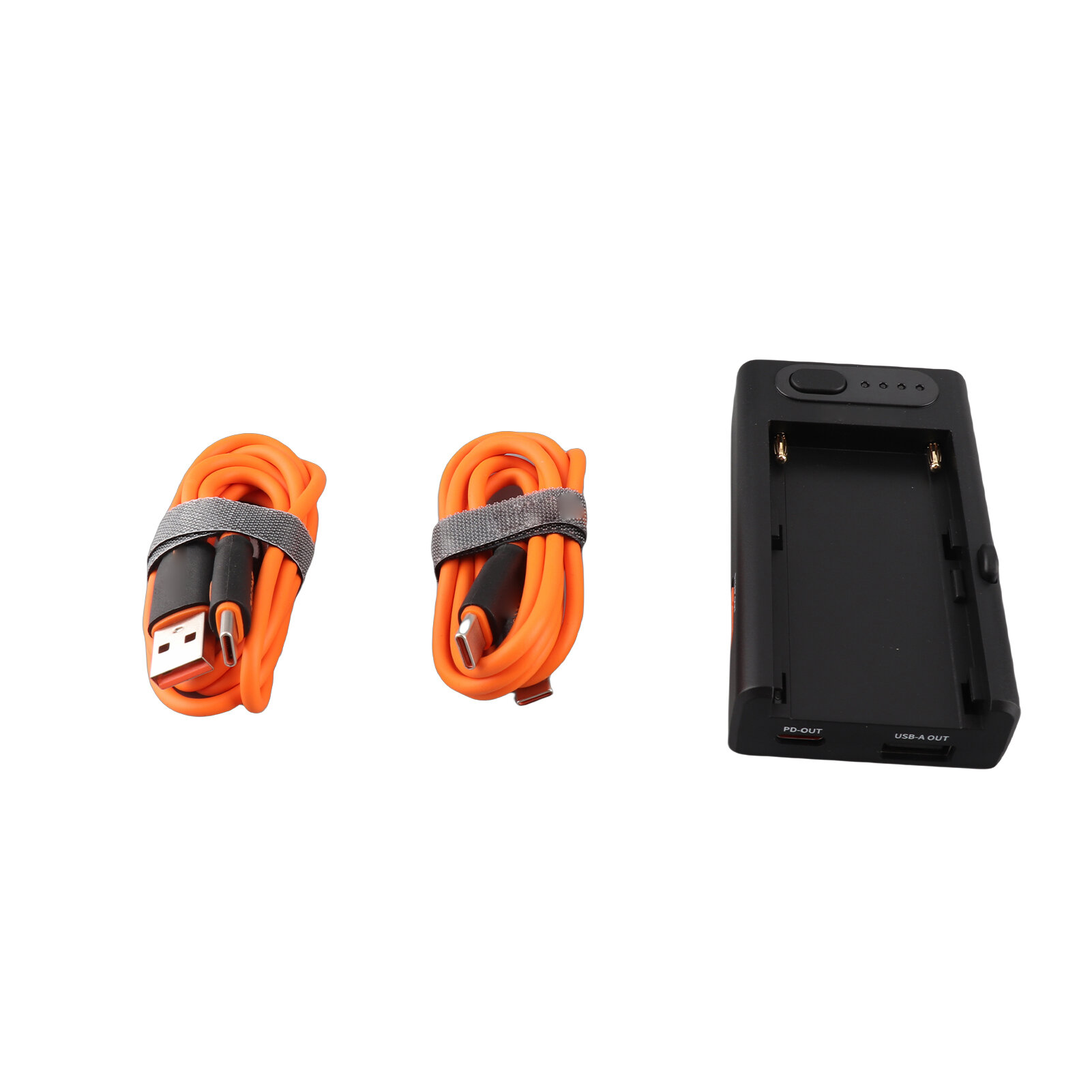 Зарядное устройство ZGCINE NP-F с входом PD типа C мощностью 21 Вт. USB-A/D-tap/выходы PD типа C. Резьбовое отверстие 1/4 дюйма. Многофункциональный адаптер питания. Замена для быстрой зарядки аккумул