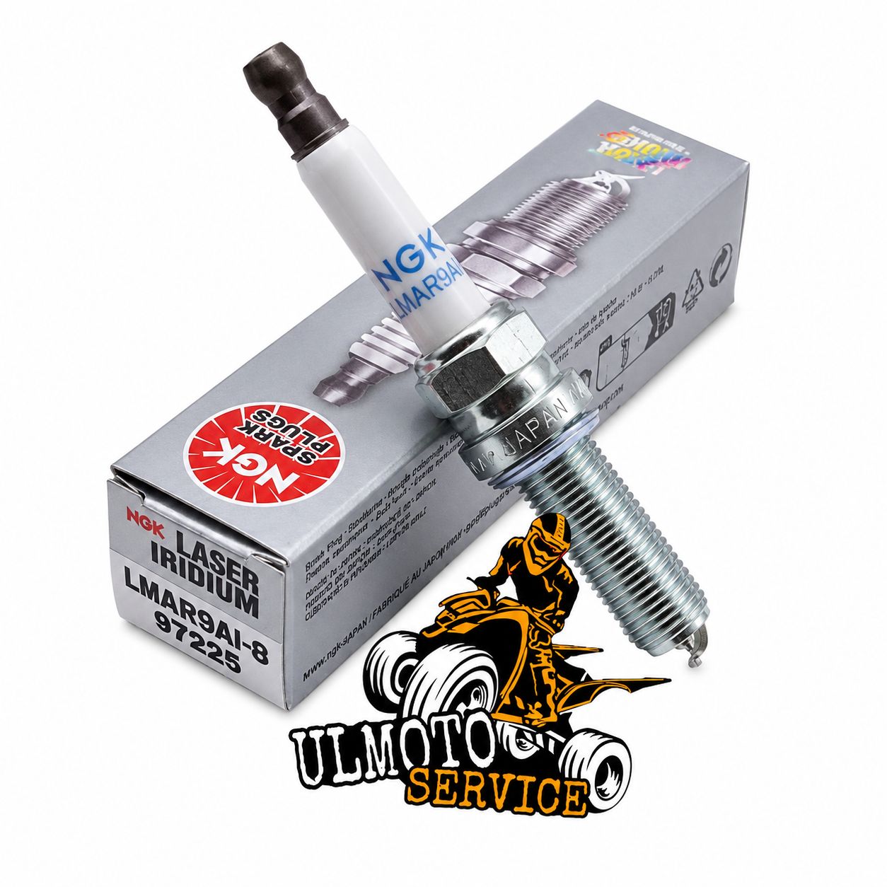 Свеча LMAR9AI-8 97225 BRP Can-Am MAVERICK TURBOSki Doo 900 ACE TURBO