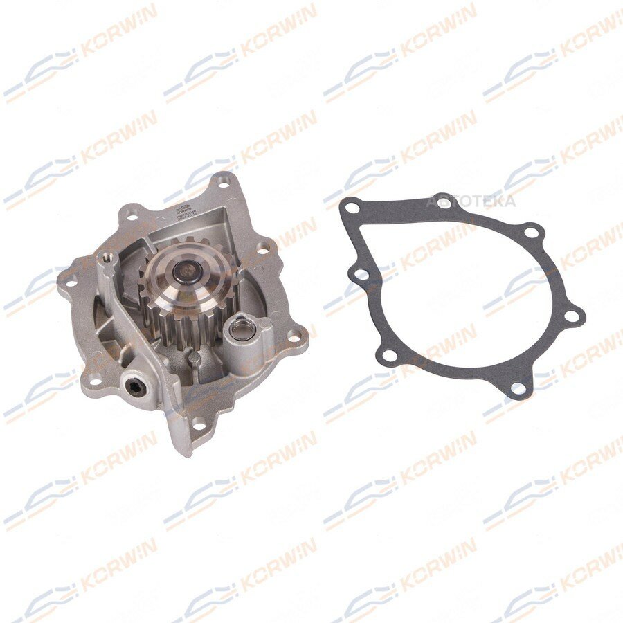Насос водяной Land Rover Freelander2 2.2D 06-/RangeRover Evoque 2.2D 11- KORWIN KWKK0046