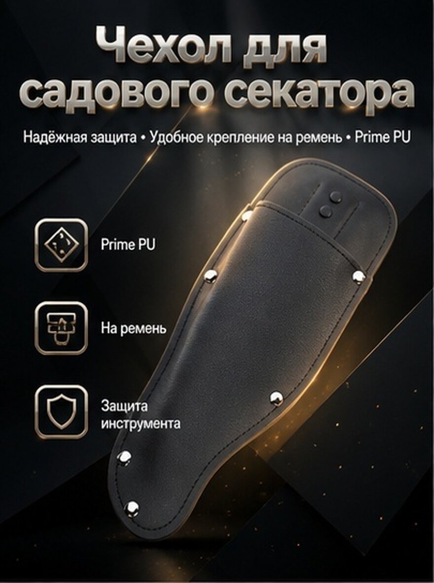 Чехол Для Ножниц Из PU 25X9.5CM Стильный И Прочный Держатель Для Ремня