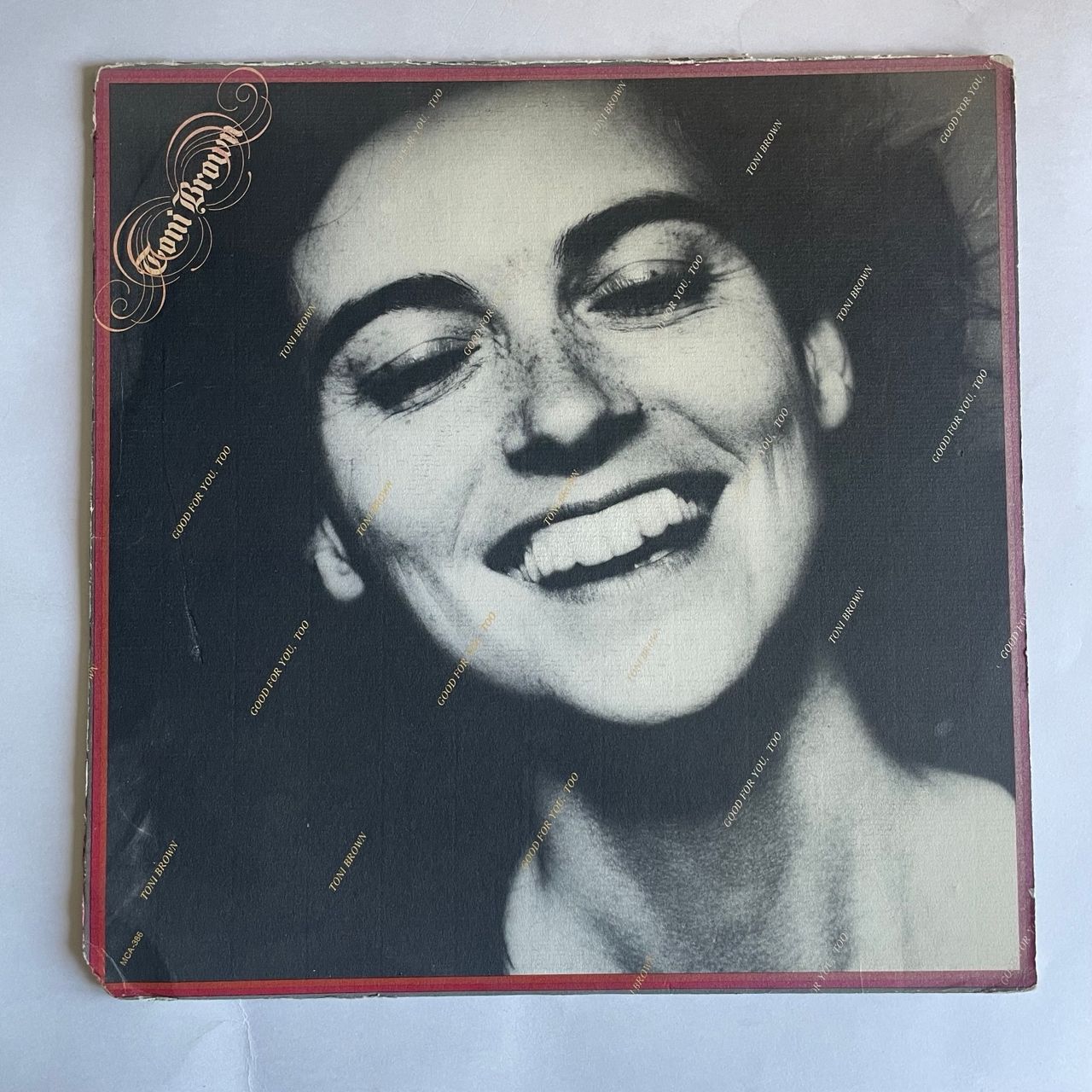 Винтажная виниловая пластинка LP Toni Brown, Good For You, Too (США 1974)