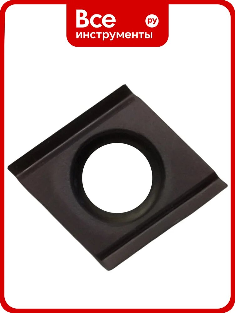 Пластина твердосплавная сменная токарная CNCTOOL CCGT060201L-U CTDZ66 (P, M) 184222