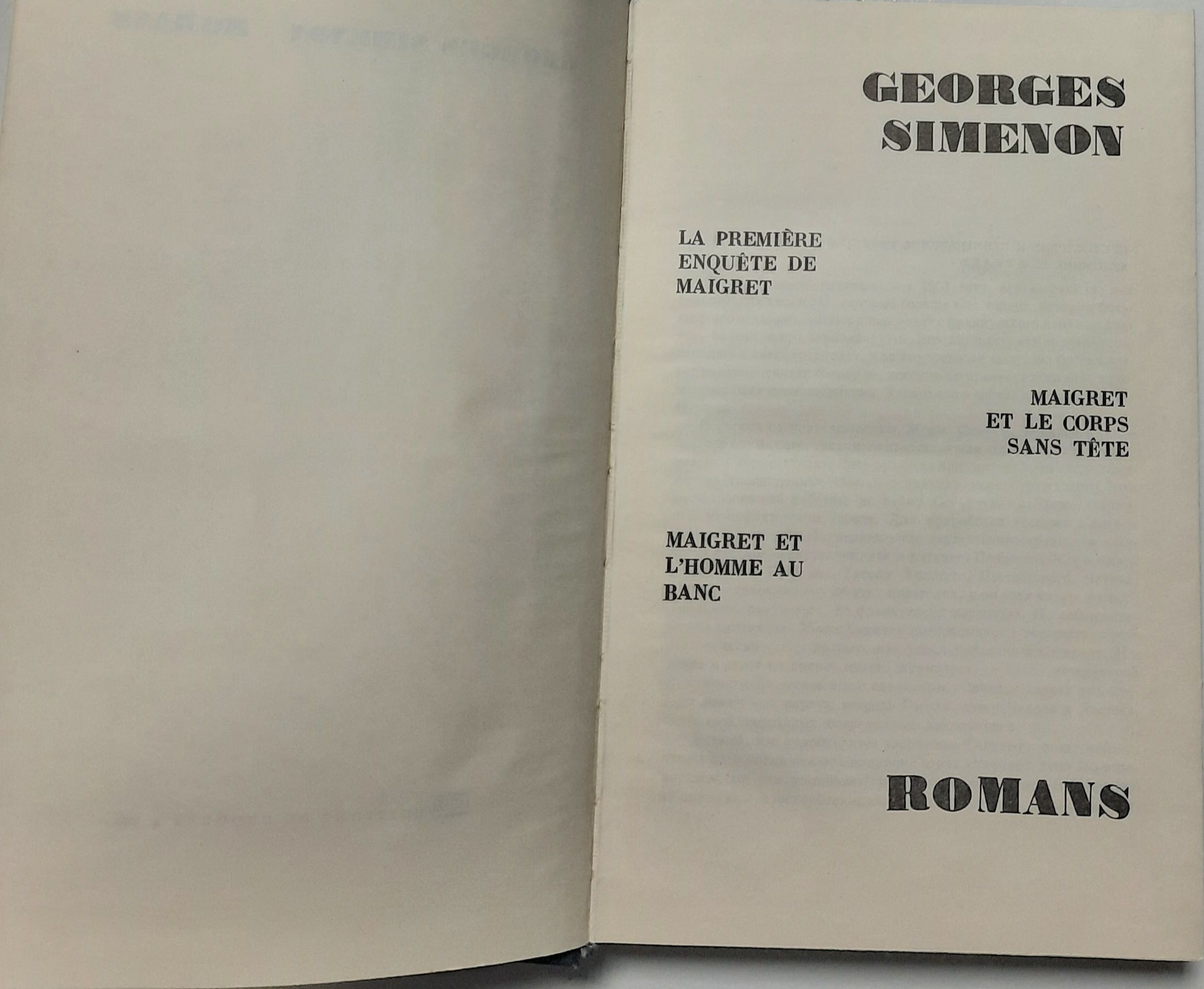 Georges Simenon. Romans — фото 1