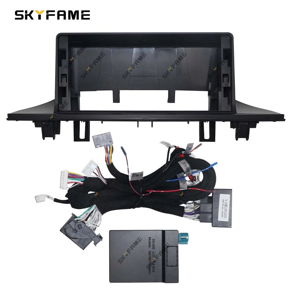 SKYFAME Автомобильный 12,3-дюймовый адаптер рамки панели приборов с декодером Canbus для установки Android-радио, комплект для BMW X1 F48 BMW X2 F39