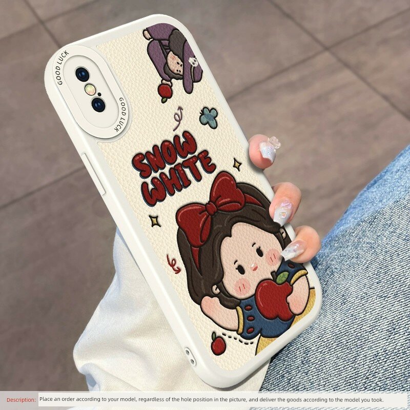 Чехол для iPhone 7 Plus Античный белый Снежная Королева (193)