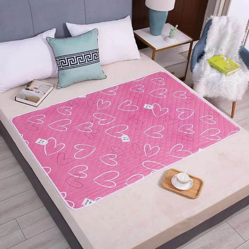 Наматрасник водонепроницаемый 80x120 см, Pink Love