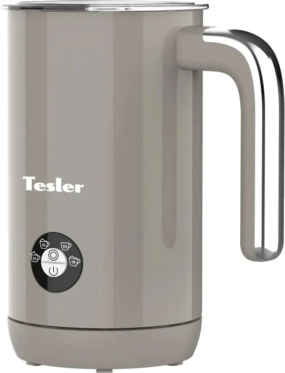 Вспениватель молока TESLER MF-260, стационарный, 240мл, серый