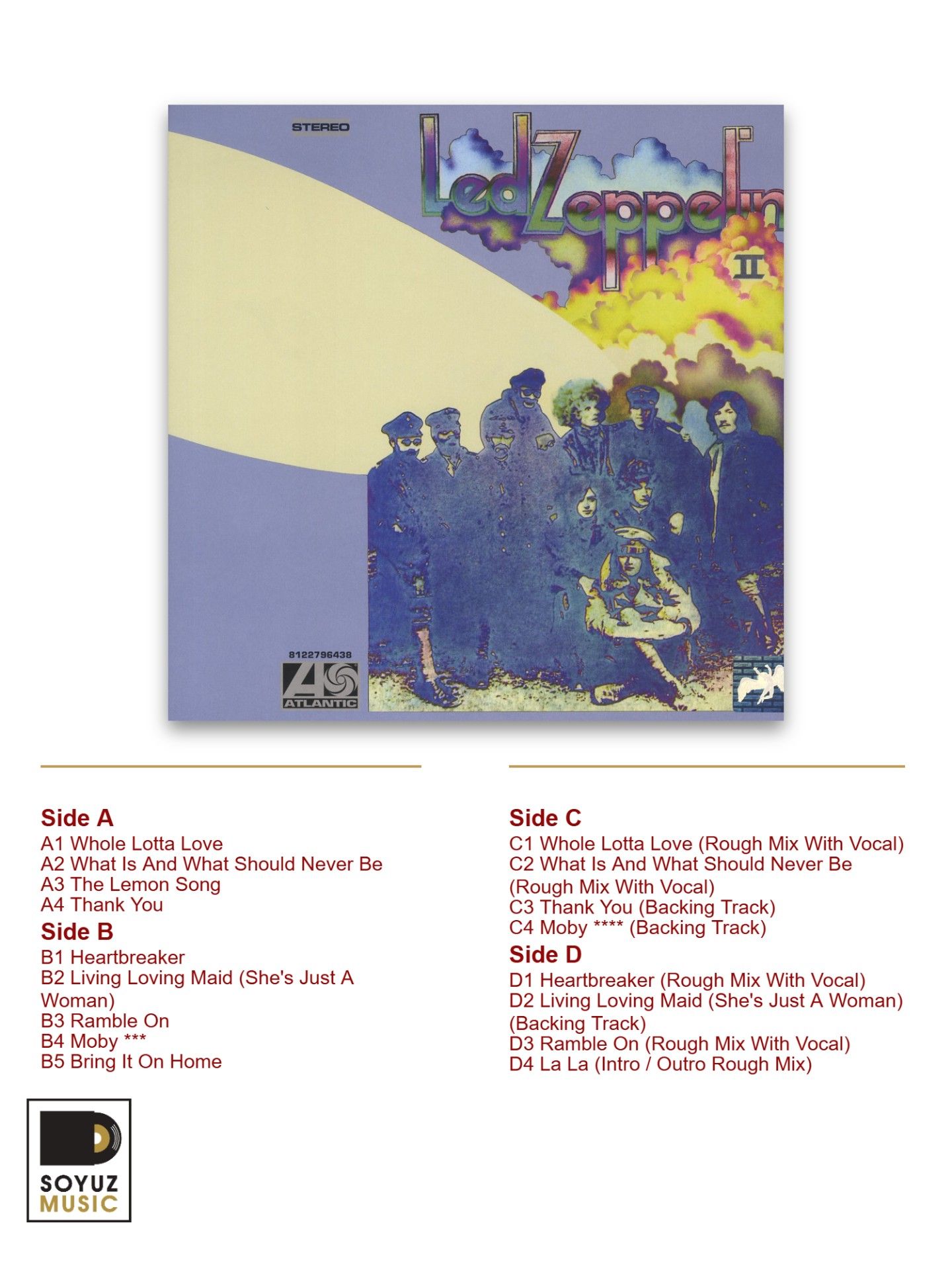 Led Zeppelin. II (2LP/винил) — фото 1