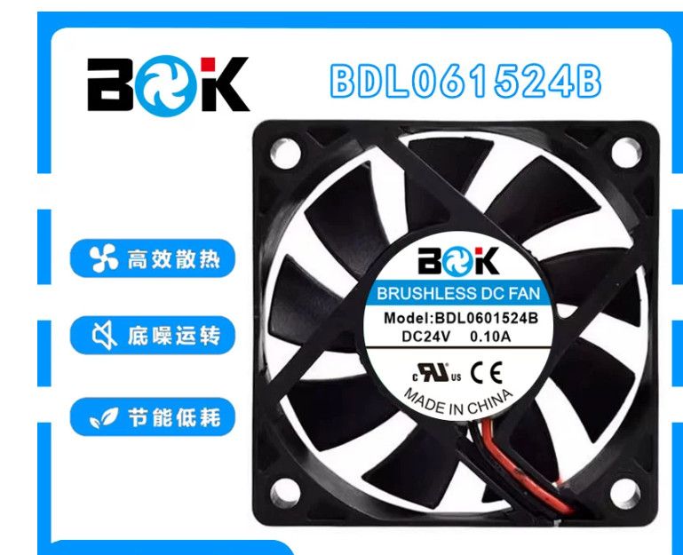 BDK BDL061524B 24VDC 0.10A 6015 6 см вентиляторы -