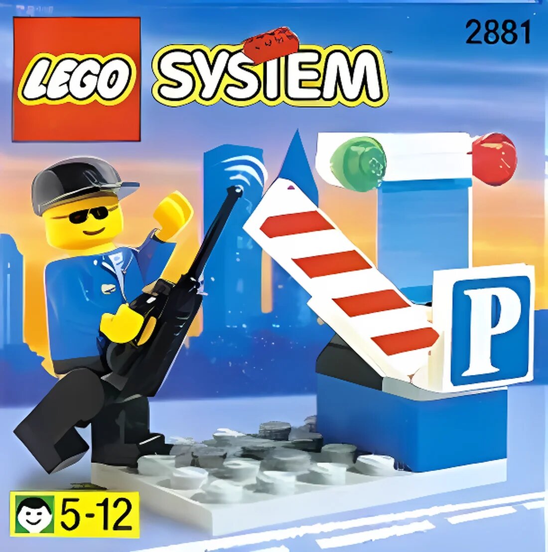 Конструктор Lego Town 2881 Контрольно-пропускной пункт